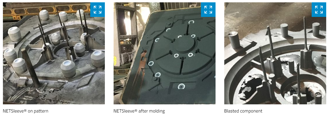 NETSleeve®: Casting with almost no reworking - GTP Schäfer